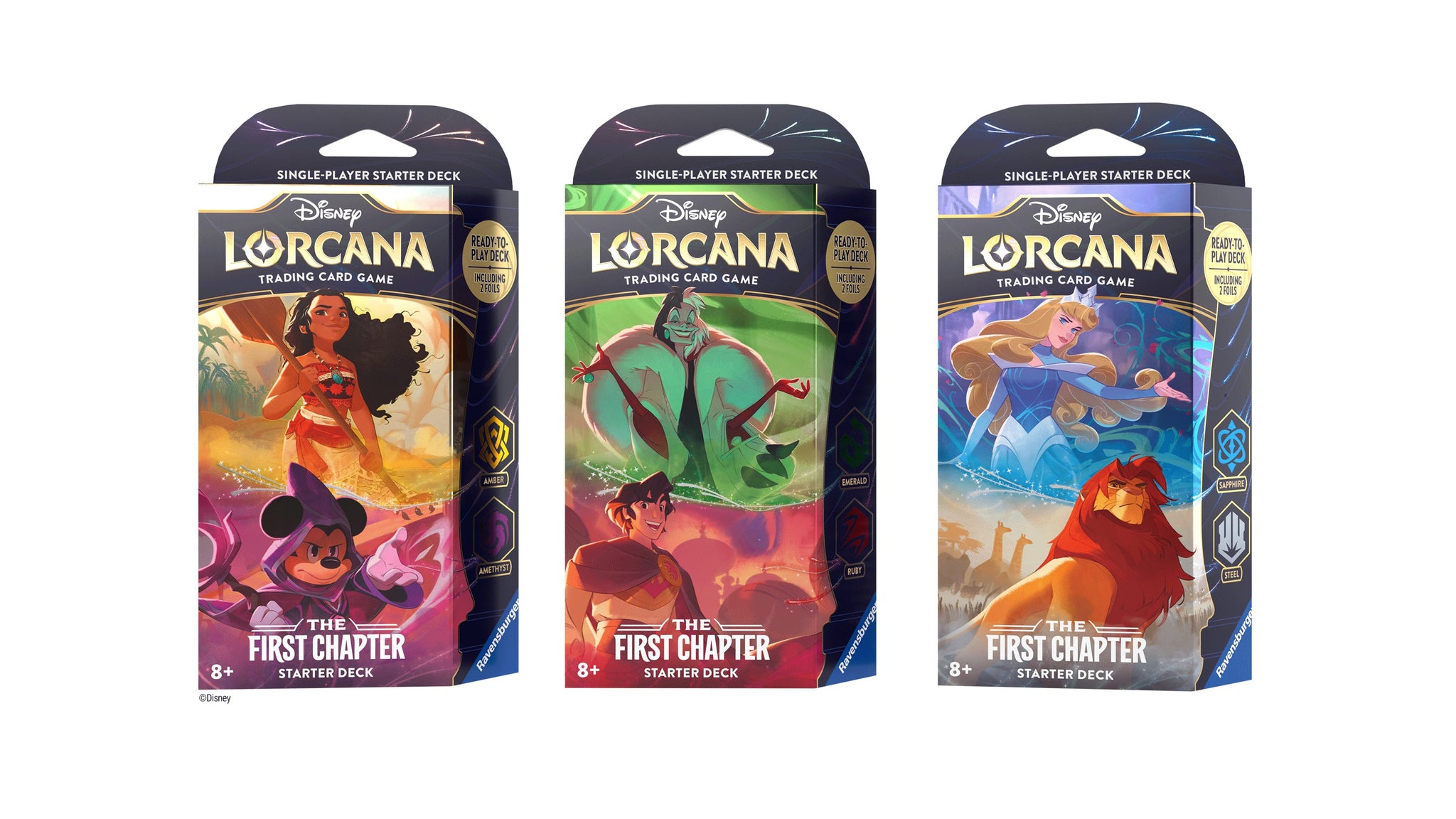 Lorcana: The First Chapter Starter Decks (Preorder)