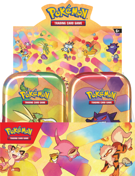 Pokemon: 151 Mini Tins Display | Show Kase Collectibles